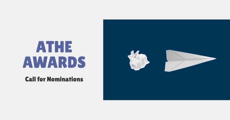 ATHE Awards for Innovation 2021 – Call for Nominations – ATHE